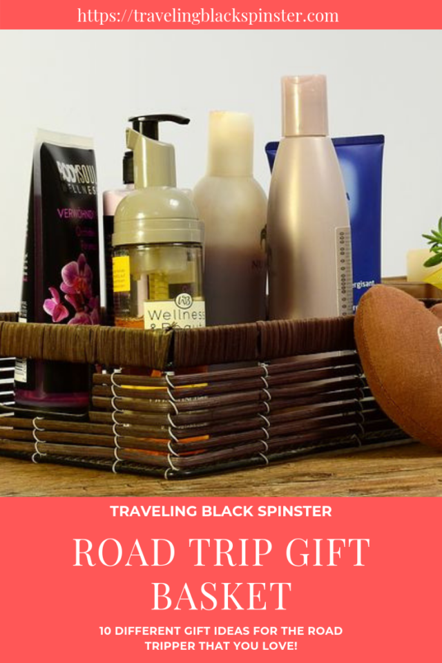 Road Trip Gift Basket: Gifts for the Road Trip Lover - Traveling Black ...